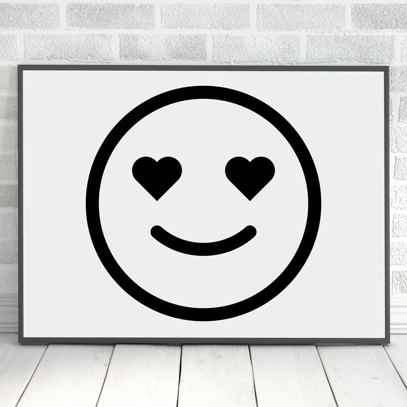 Smiley Face Svg, Smiley Face Silhouette, Smiley Silhouette, Emoji Svg ...