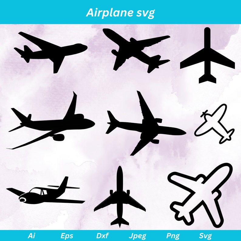 Airplane Svg, Airplane Cut File, Travel Svg, Adventure Svg, Airplane ...