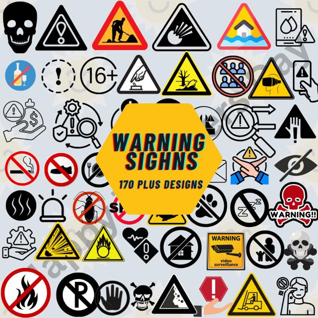 Street Signs Svg Bundle, Traffic Signs Svg, Traffic Signs, Traffic ...