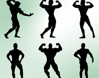 Bodybuilder Svg, Fitness Svg, Gym Svg, Muscle Man Png, Dumbell Svg ...