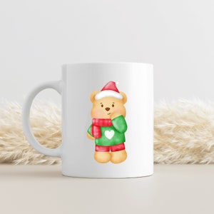 Christmas Teddy Bear Svg, Christmas Svg, Christmas Clipart, Christmas ...