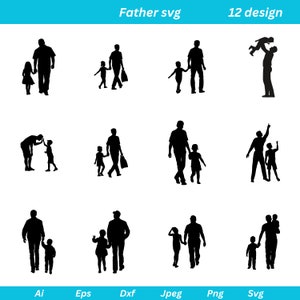 Father Svg Bundle, Father Svg, Dad Svg, Papa Svg, Dad Life Svg, Family ...