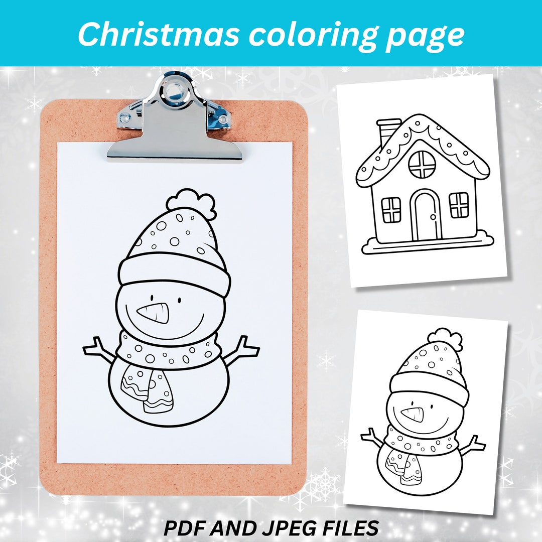 Christmas Colouring Pages, Colouring Pages, Coloring Pages for Adults ...