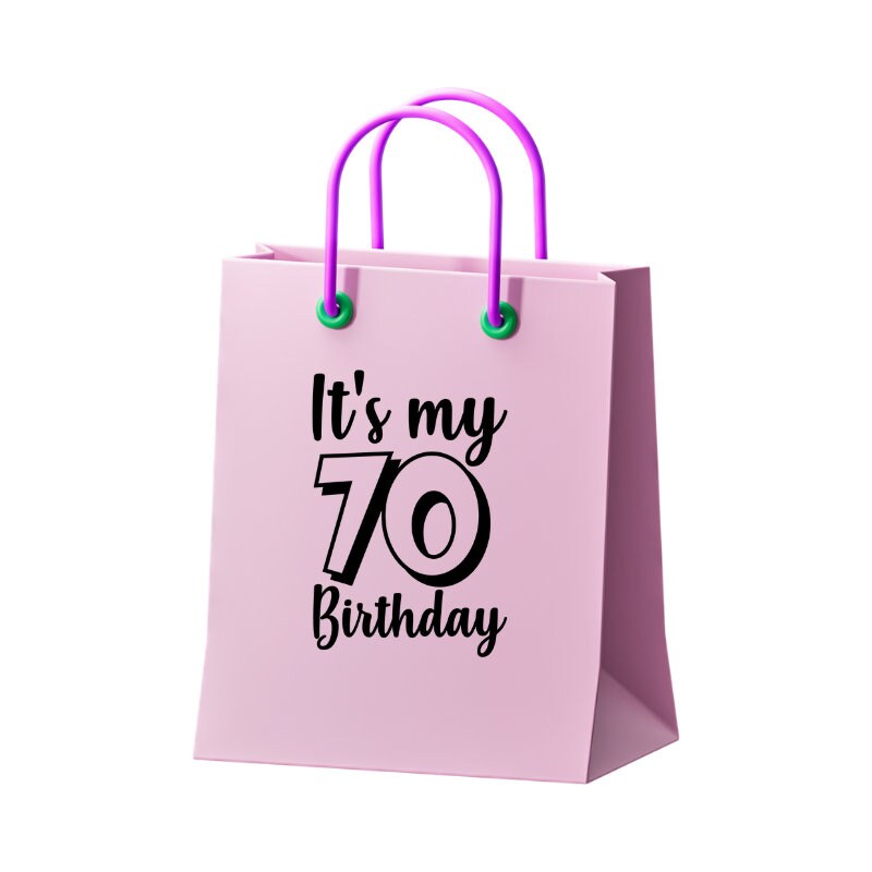 70th Birthday SVG, Milestone Cut File (digital Download) - Etsy