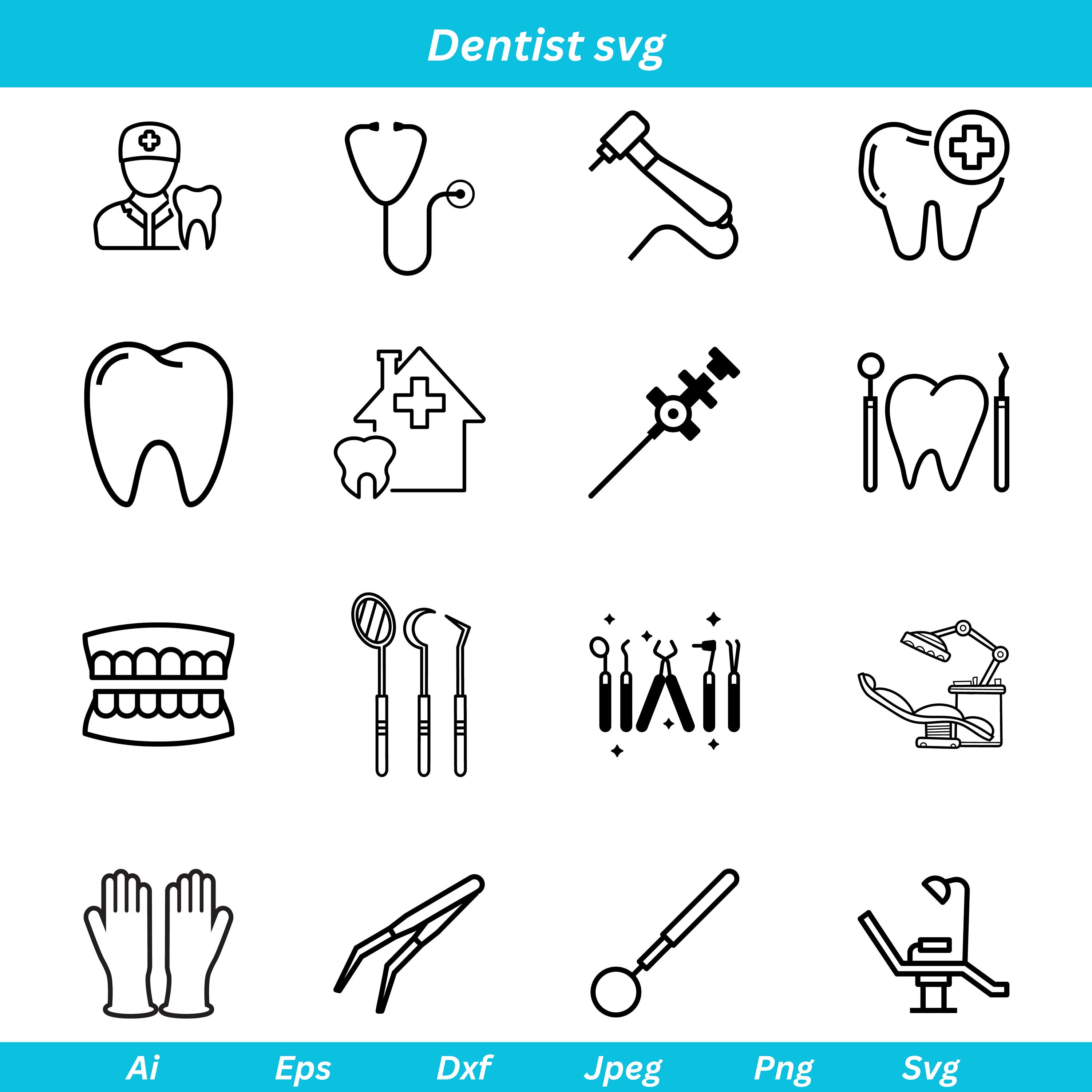 Dentist Svg Bundle, Dentist Svg, Tooth Svg, Dental Svg, Teeth Svg ...