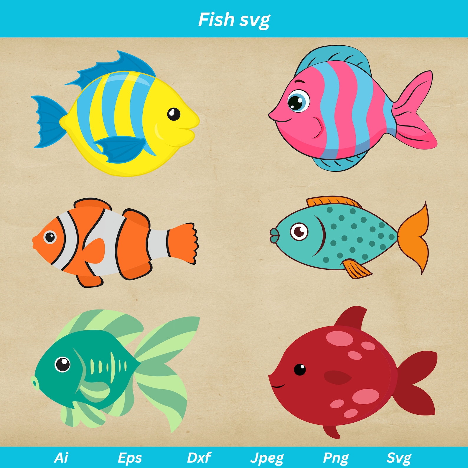 Fish Svg, Fishing SVG, Trout Fish, Animal Svg, Fisherman Clipart, Fish ...