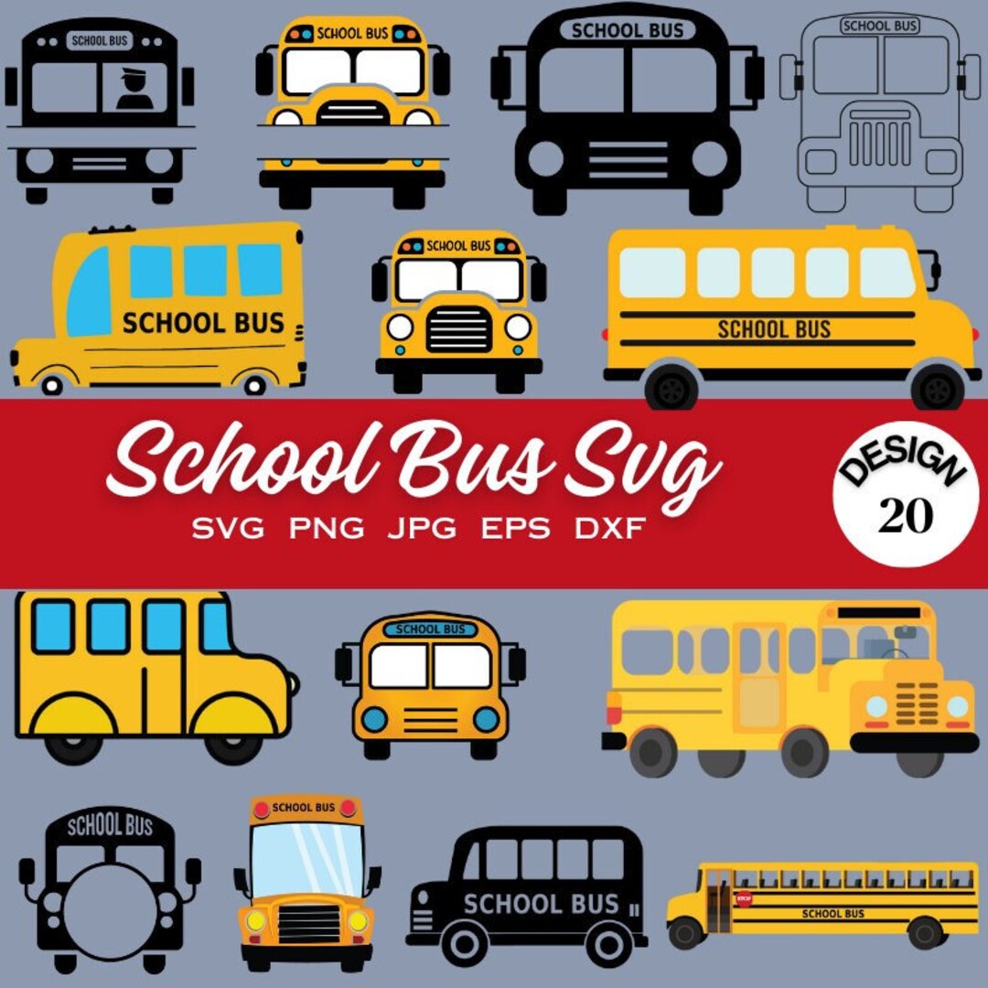 School Bus Svg, Crayon Svg, Pencil Svg, Bus Driver Svg, Teacher Crayon ...