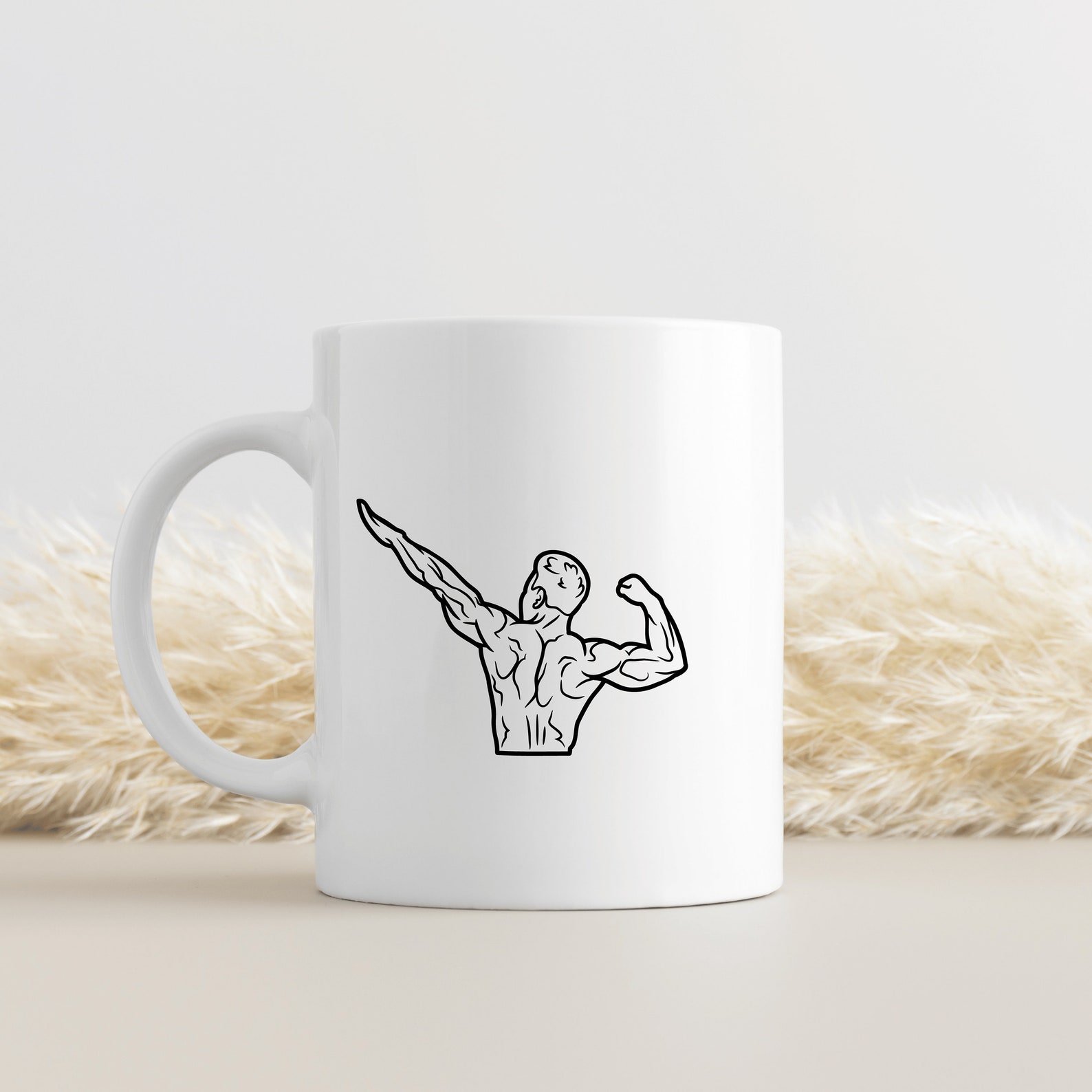Bodybuilder Svg Bodybuilder Clipart Fitness Svg Muscle Man - Etsy