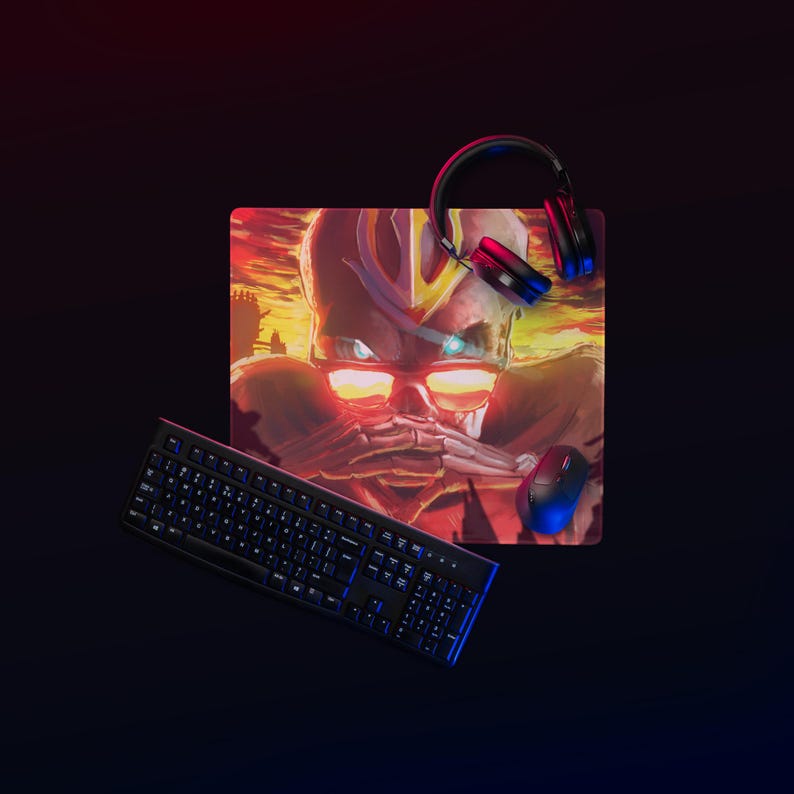 Gaming Mouse Pad - TAV DM Red - Etsy