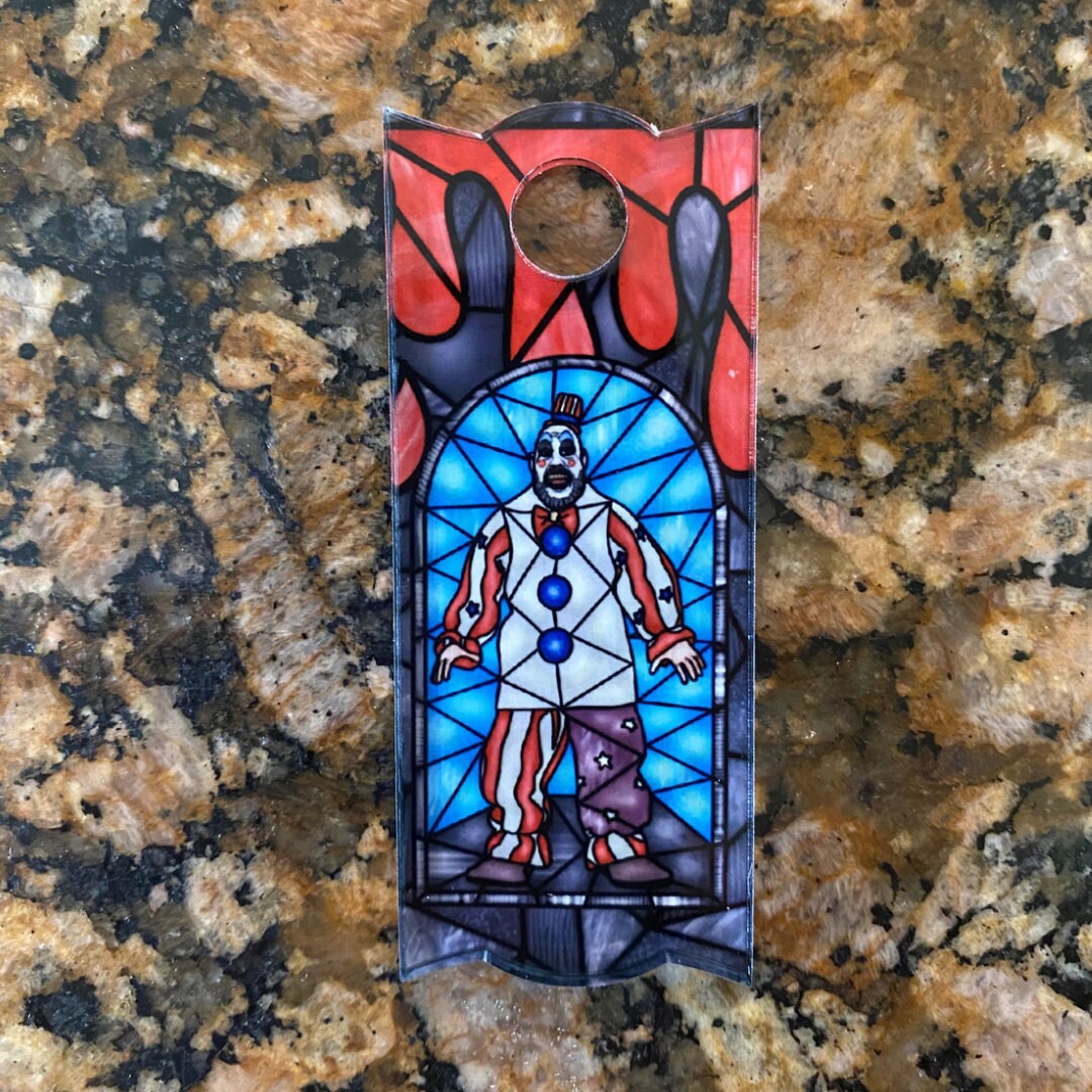 Captain Stained Glass Topper - Etsy