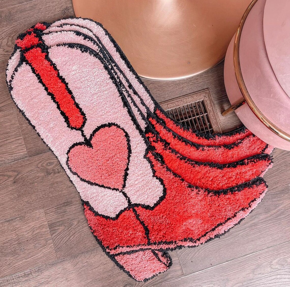 Cowgirl Boot Rug - Etsy