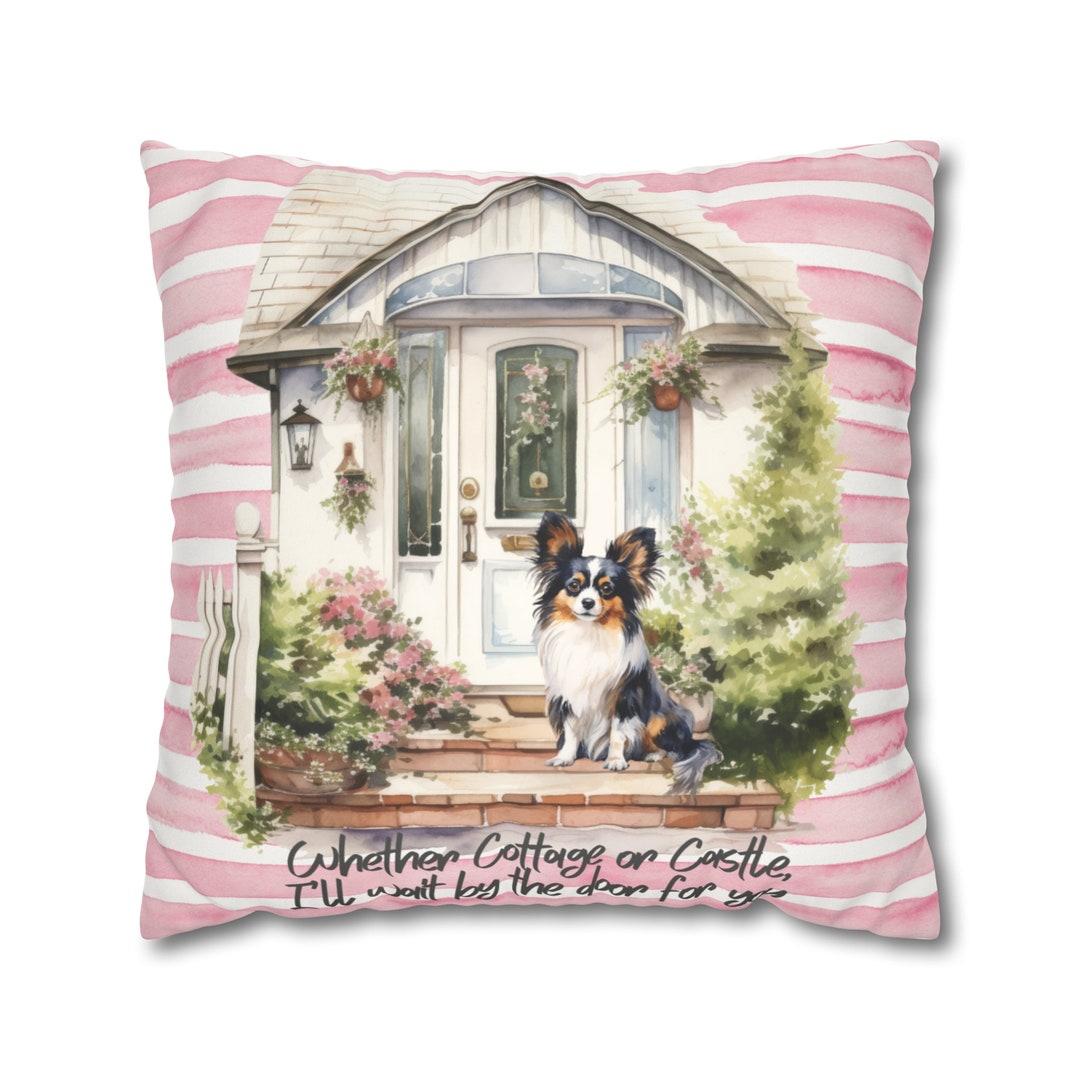 Papillon Tri Crushed Velvet Pillow Cover I Papillon Pillow Cover I ...