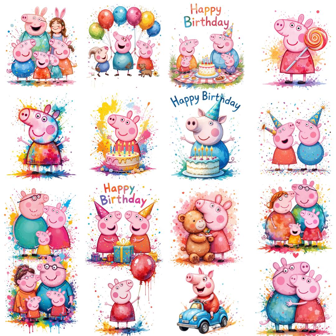 Peppa Pig Svg, Pig Clipart, Cute Peppa Svg, Peppa Pig Svg Bundle ...