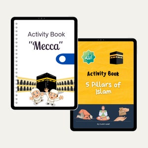 2 Islamic Activity Book Printable, Islamic Activities Printable ...