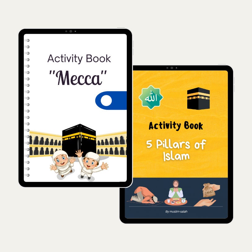 2 Islamic Activity Book Printable, Islamic Activities Printable ...