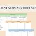ABA Client Summary Document - Etsy