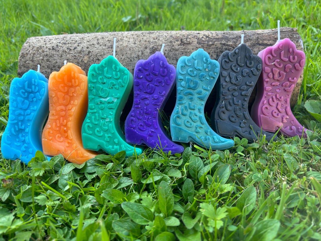 Cowboy Boot Candles - Etsy