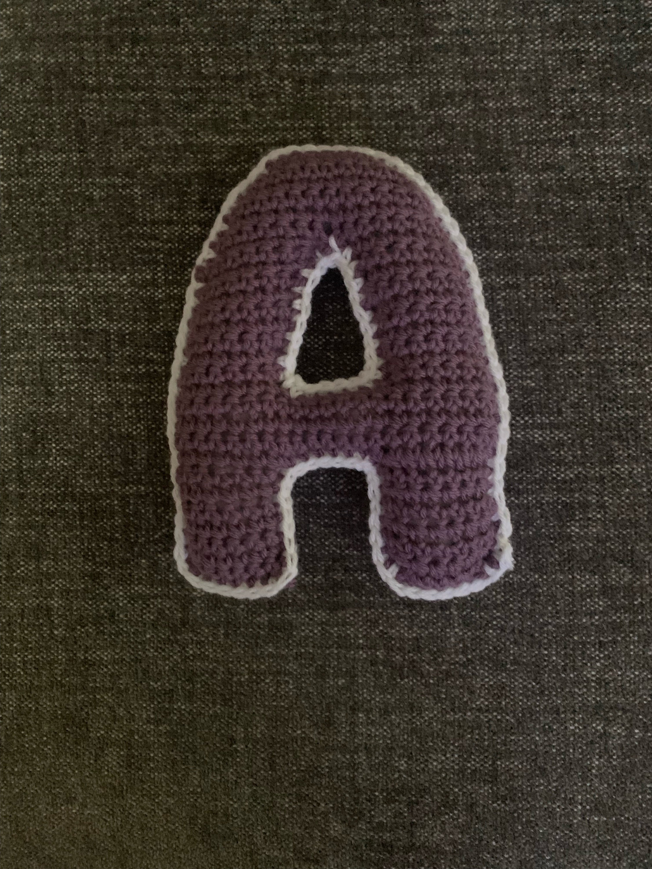 Set of 8-customizable Crochet Alphabet Letter-choose Your Letter - Etsy