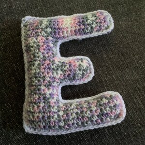 Set of 4-customizable Crochet Alphabet Letter-choose Your Letter - Etsy
