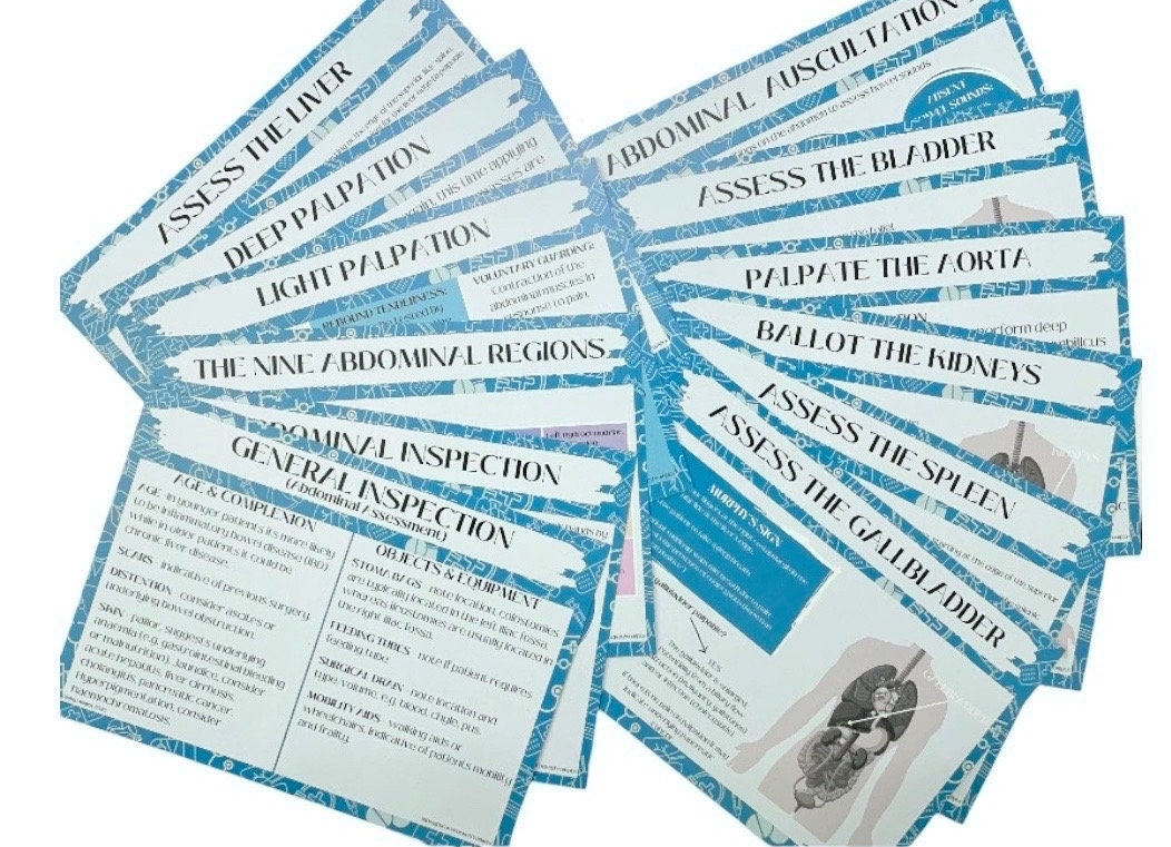 Assessment Flashcard Bundle - Etsy UK