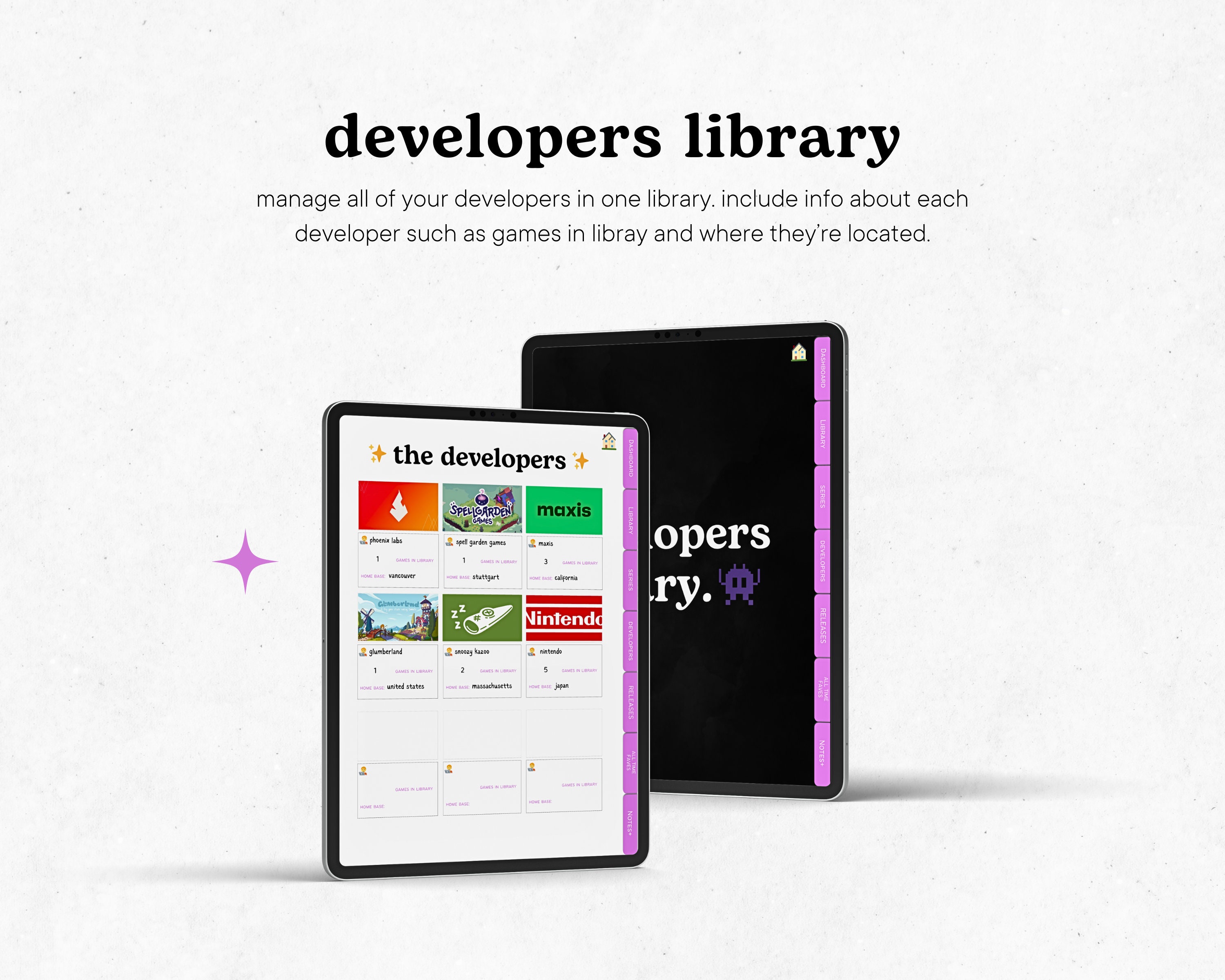 Digital Gaming Journal for Cozy Games | Game Library, Video Game ...