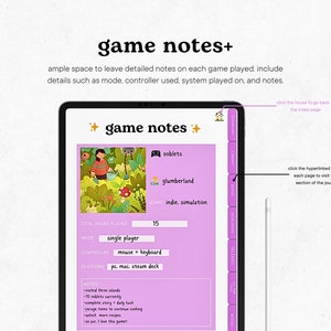 Digital Gaming Journal for Cozy Games | Game Library, Video Game ...
