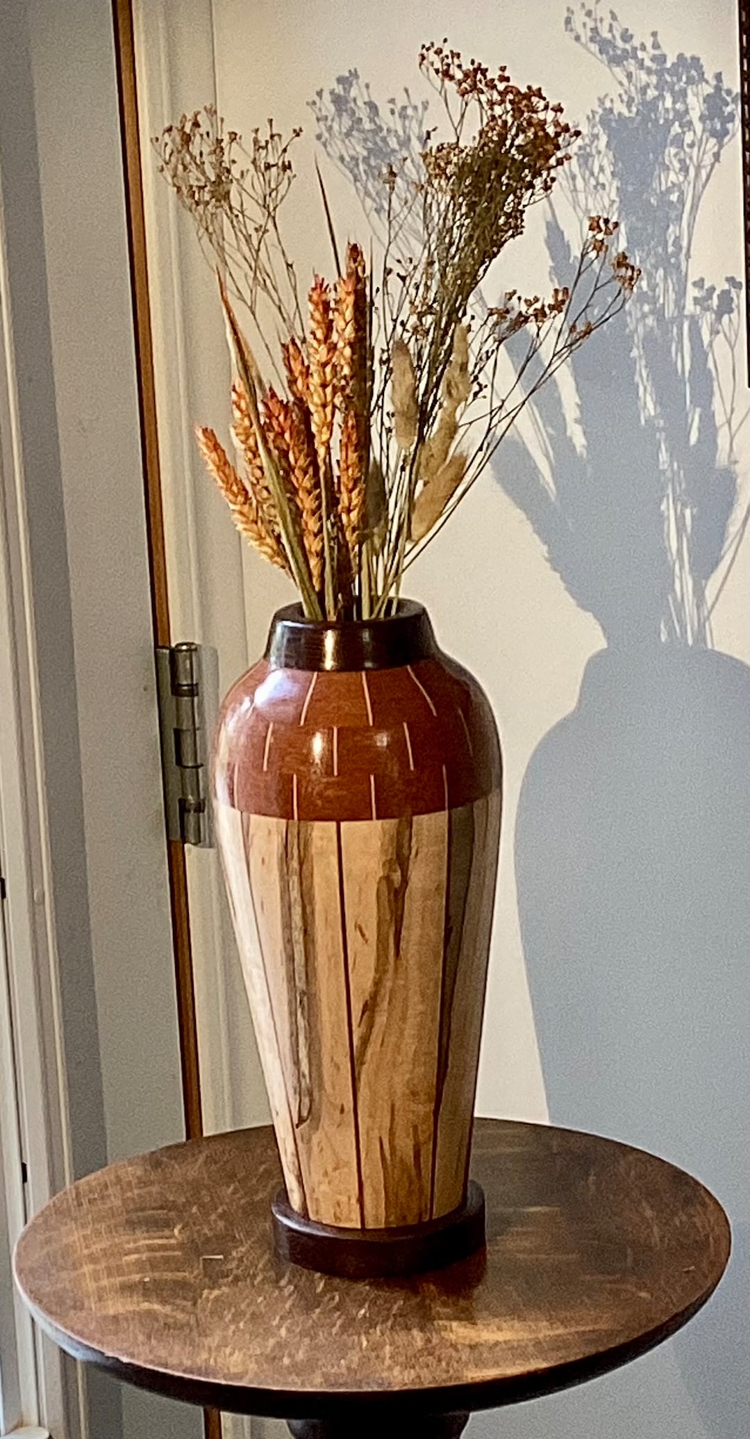 Segmented Wood Turned Vase. - Etsy