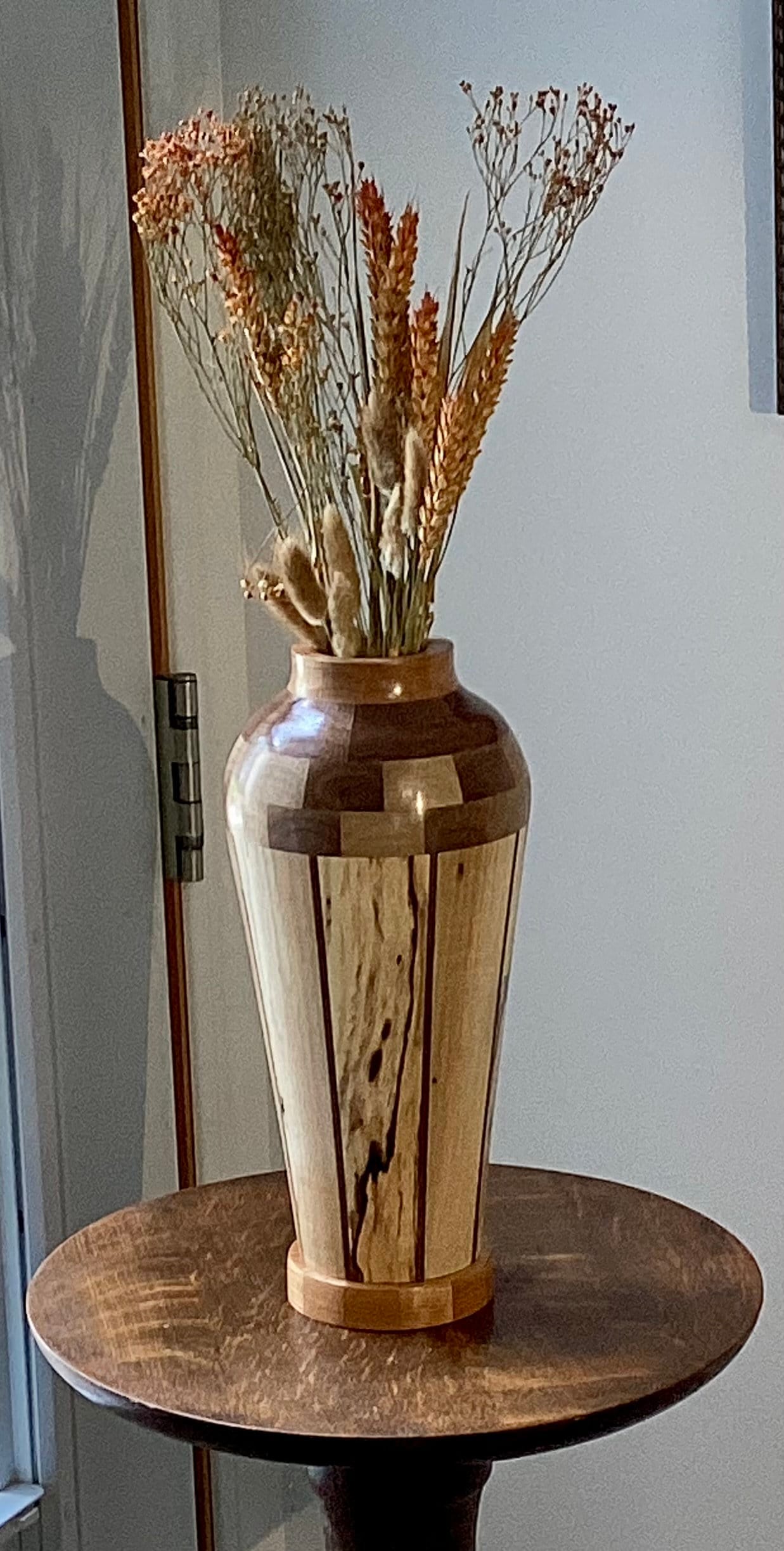 Segmented Wood Turned Vase. - Etsy