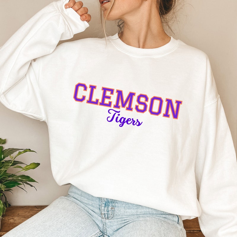 Clemson Sweatshirt - Etsy