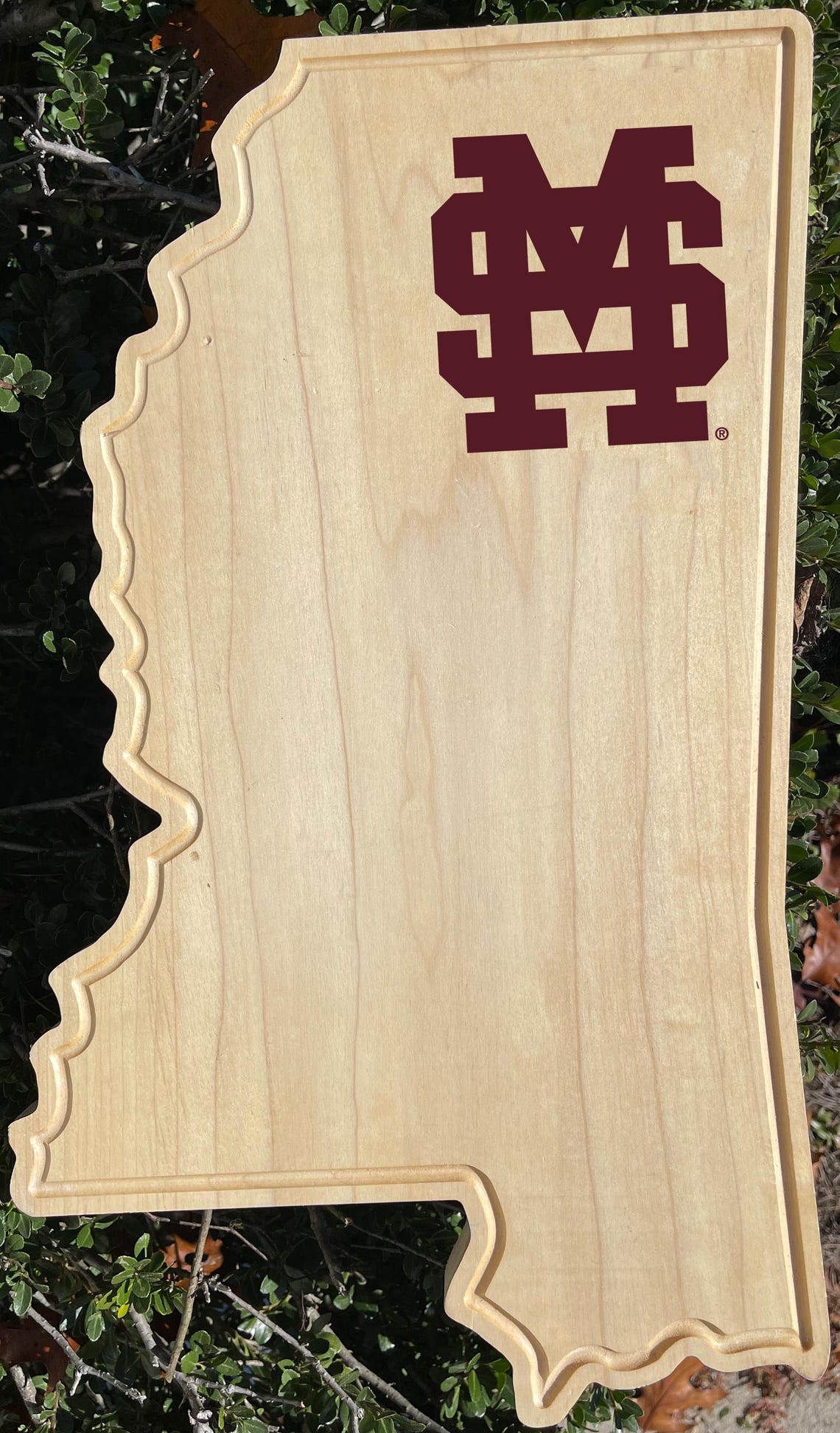Mississippi State Charcuterie Board: Officially Licensed Poplar Serving ...