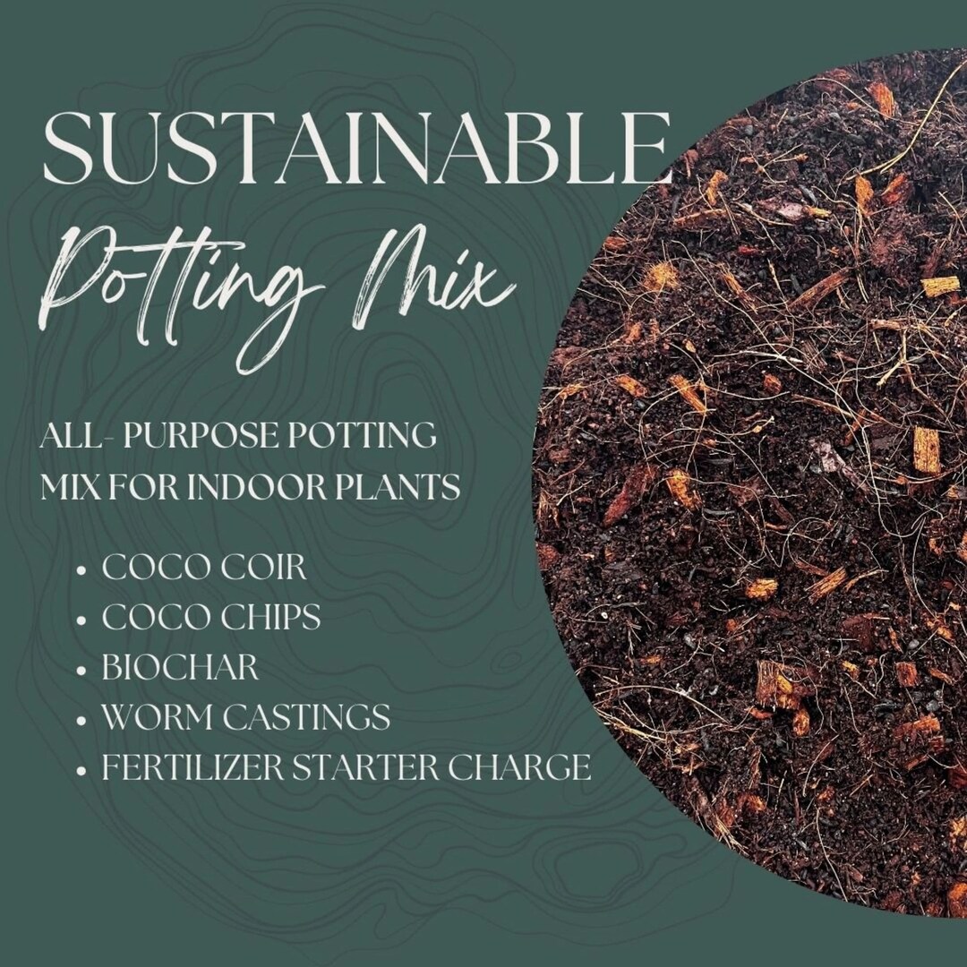 All Purpose Potting Mix, Sustainable, Vegan, Zero Waste, Premium ...