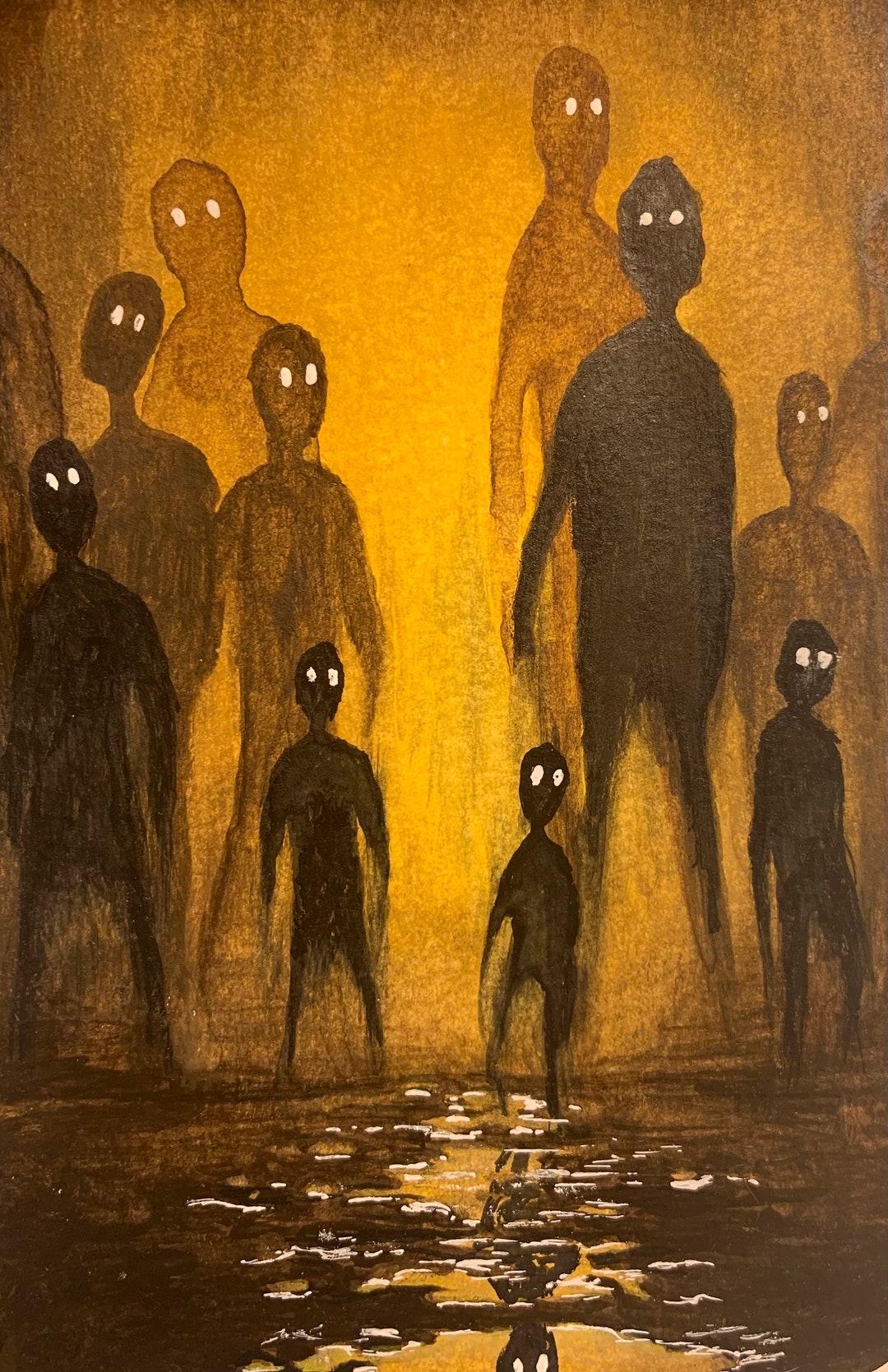 Psychosis Painting Print - Etsy