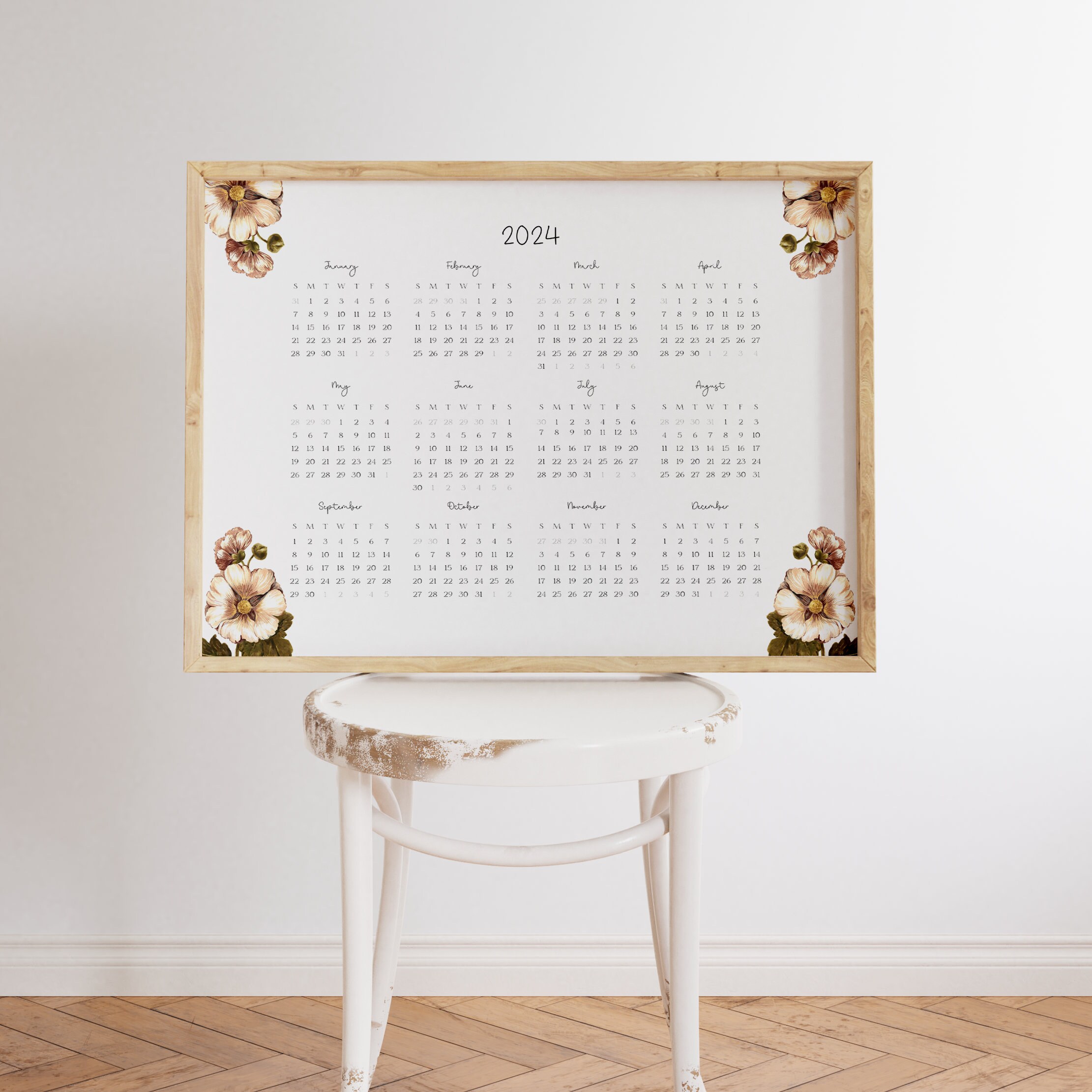 2024 Calendar Printable Monthly Calendar Monthly Calendar 2024 ...