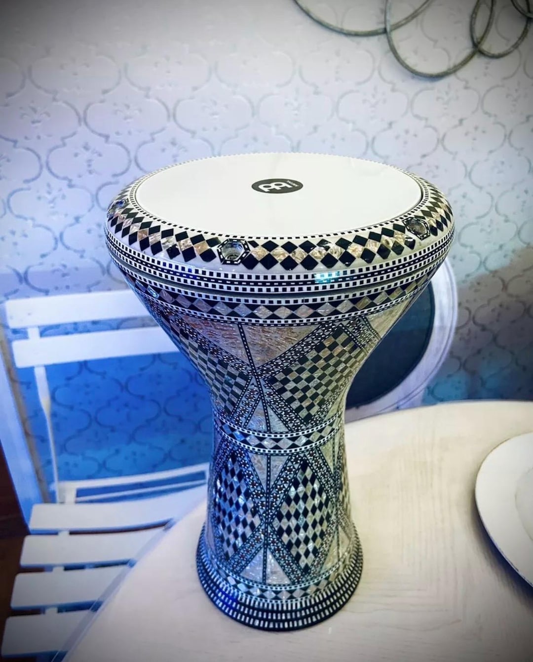 Egyptian Doumbek Percussion Drum - Meinl Artisan Pro - Etsy