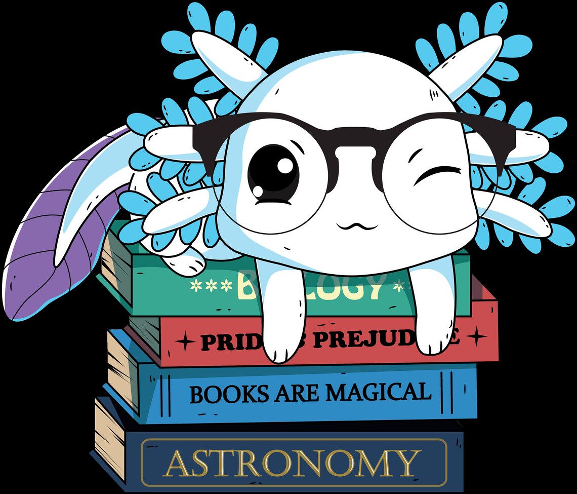 Axolotl Reader - Etsy