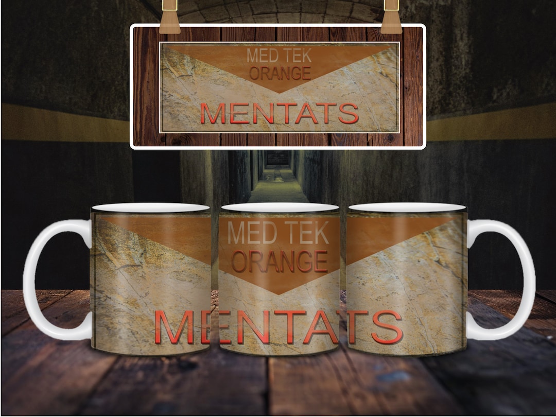 MENTATS ORANGE Fallout Inspired-ceramic Mug, (11oz, 15oz) - Etsy