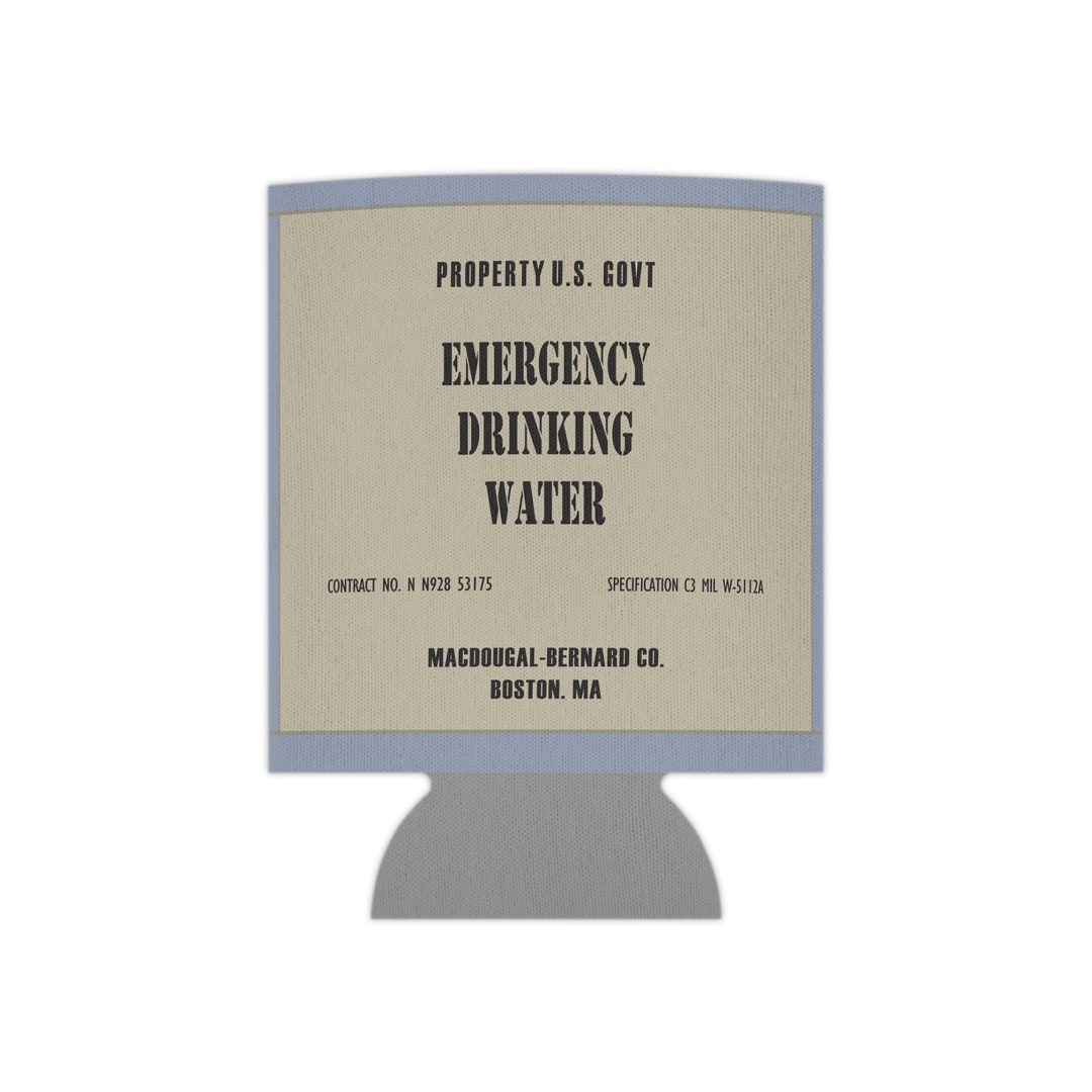 Fallout Insired-emergency Drinking Water-12 Oz Can Coolercan Cooler - Etsy