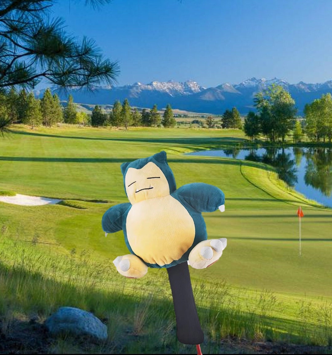 Snorlax Pokemon Driver Golf Head Cover - Etsy
