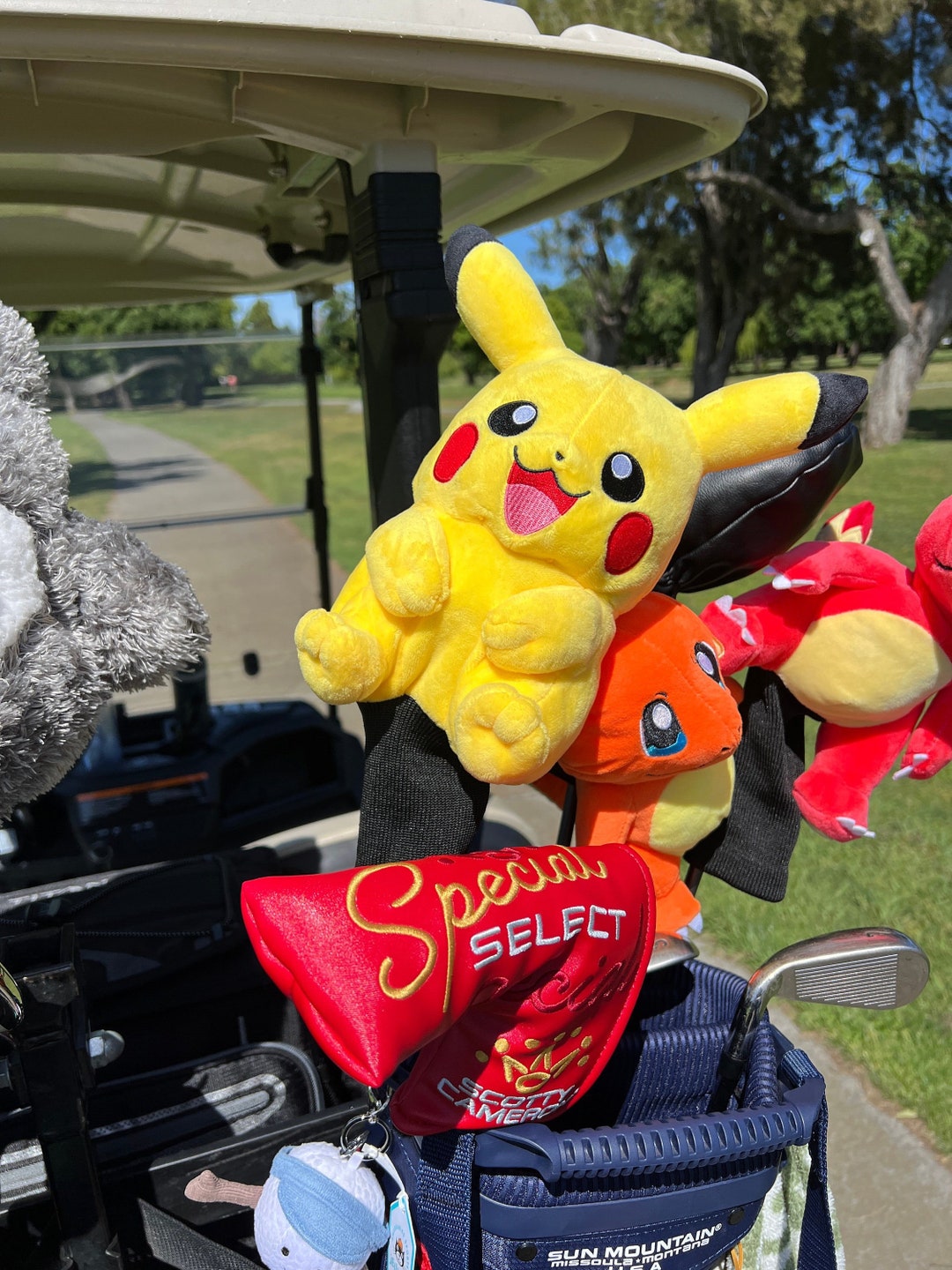 Pikachu Pokemon Golf Head Cover - Etsy