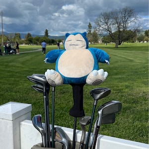 Snorlax Pokemon Driver Golf Head Cover - Etsy