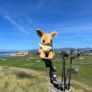 Eevee Pokemon Hybrid Golf Head Cover - Etsy