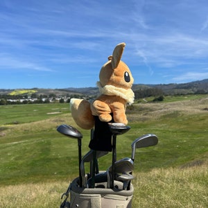 Eevee Pokemon Hybrid Golf Head Cover - Etsy