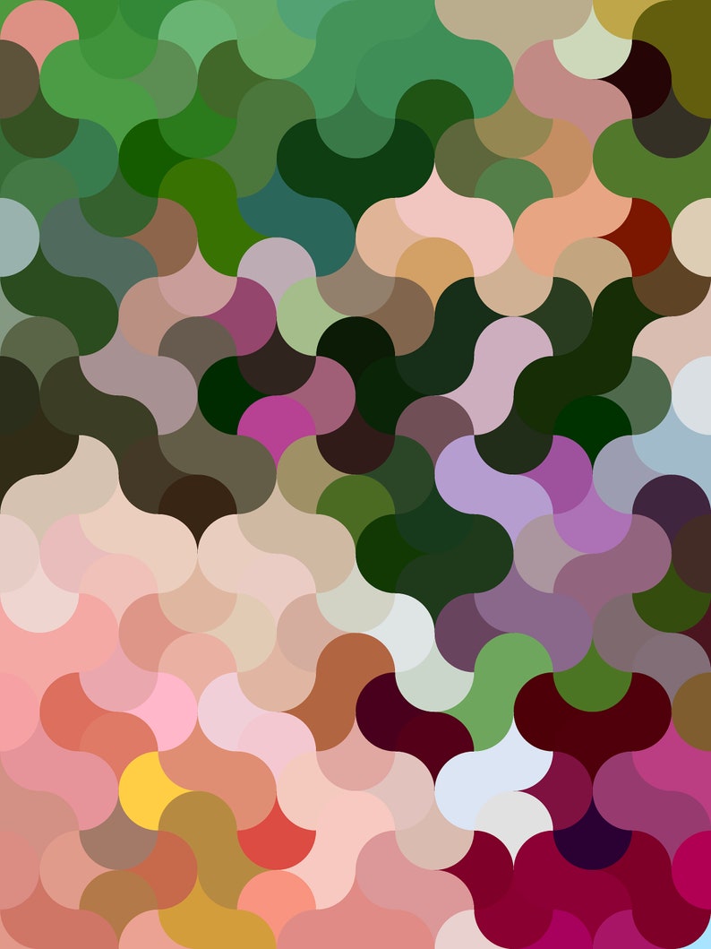 Flower Inspired Tessellation - Etsy