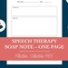 Physician Referral Form for Speech Therapy editable, Fillable ...