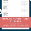 How Questions Worksheet for Apraxia for Speech Therapy editable ...