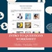 Intro to WH Questions Worksheet for Speech Therapy (editable, Fillable ...