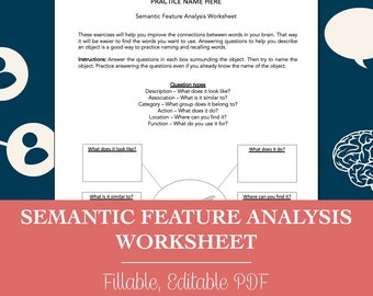 Anomalous Sentences Worksheet for Speech Therapy (editable, Fillable ...