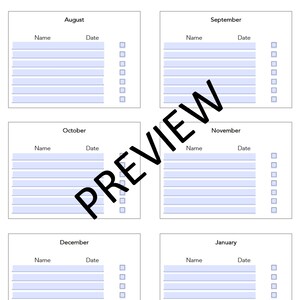 Yearly Meeting Planner for Speech Therapy (editable, Fillable ...