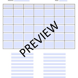 Calendar Practice Worksheet for Speech Therapy (editable, Fillable ...