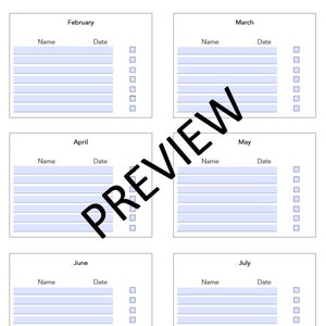 Yearly Meeting Planner for Speech Therapy (editable, Fillable ...